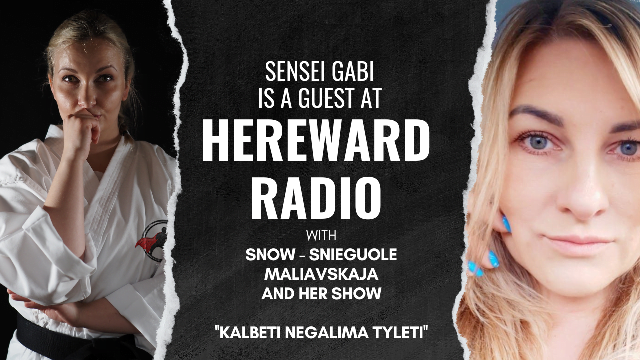 How Sensei Gabi Inspired Listeners With Her Karate Story On Hereward Radio?